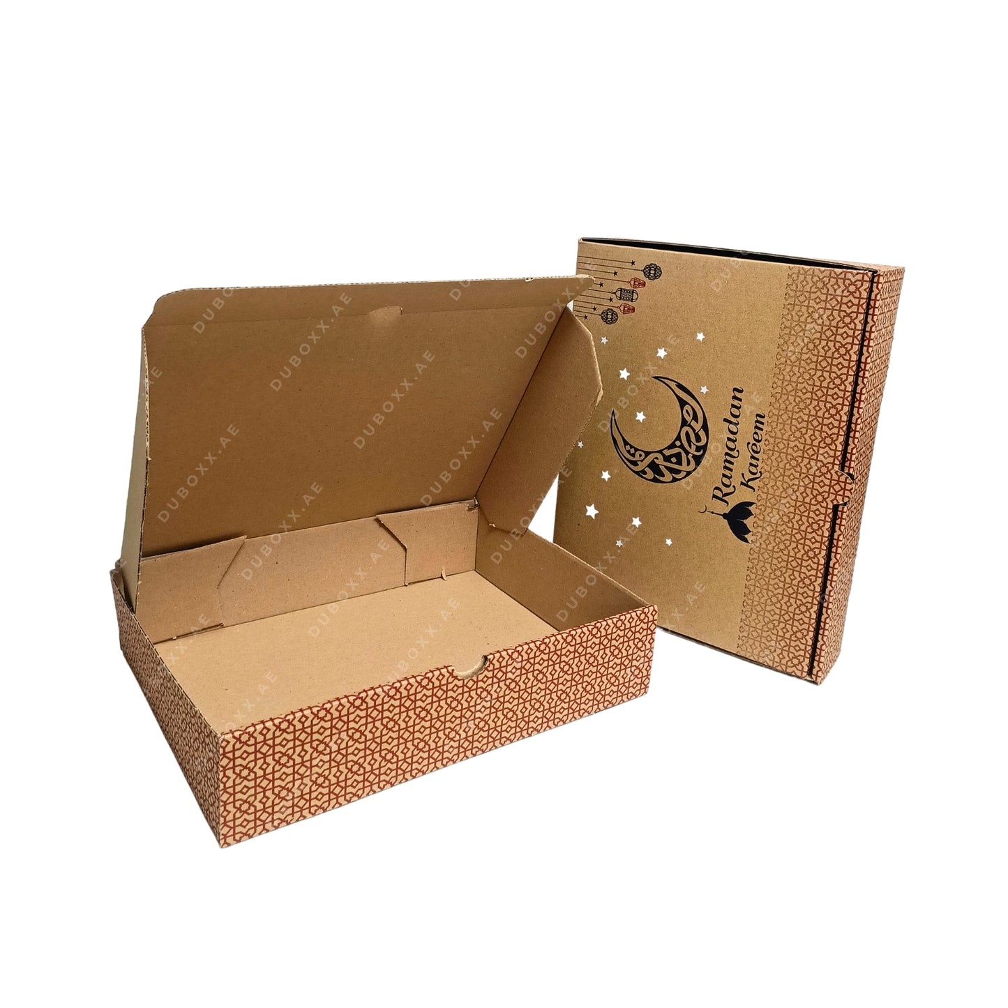 Ramadan Food Packing Box-31x24x7CM-Brown (3 Color Printed)-100Pcs/Pack ...
