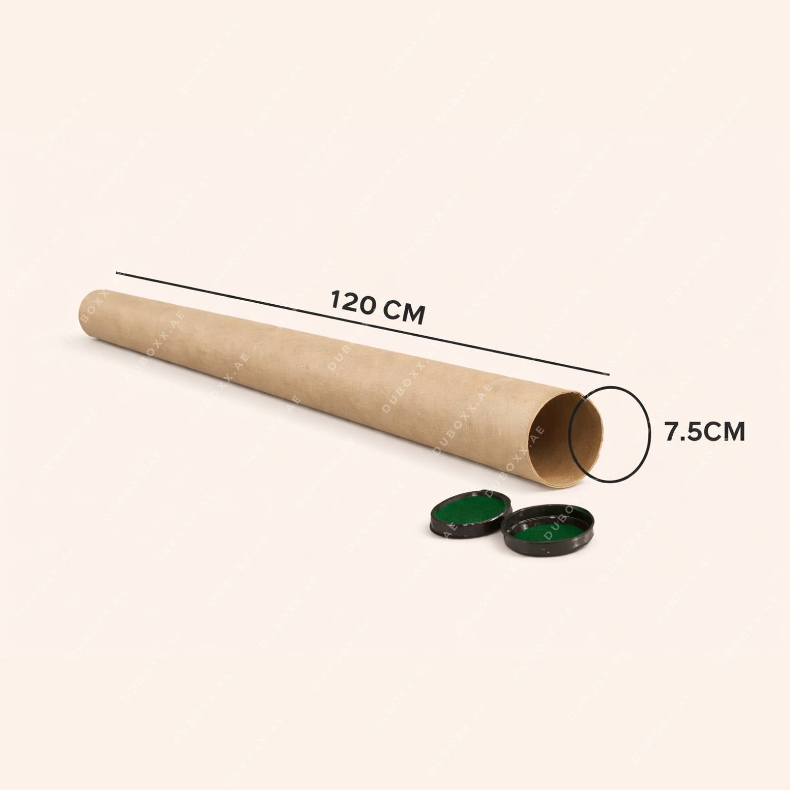 Mailing Tube / Shipping Tube With End Caps- 120 Cm X 7.5 Cm Diameter ...