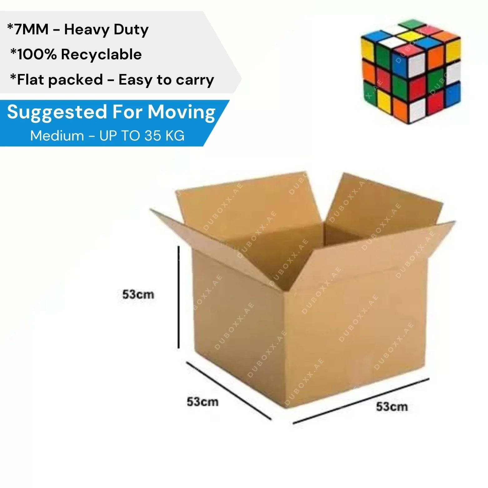 Buy Square Moving Boxes for Easy and Efficient Packing – Duboxx ...