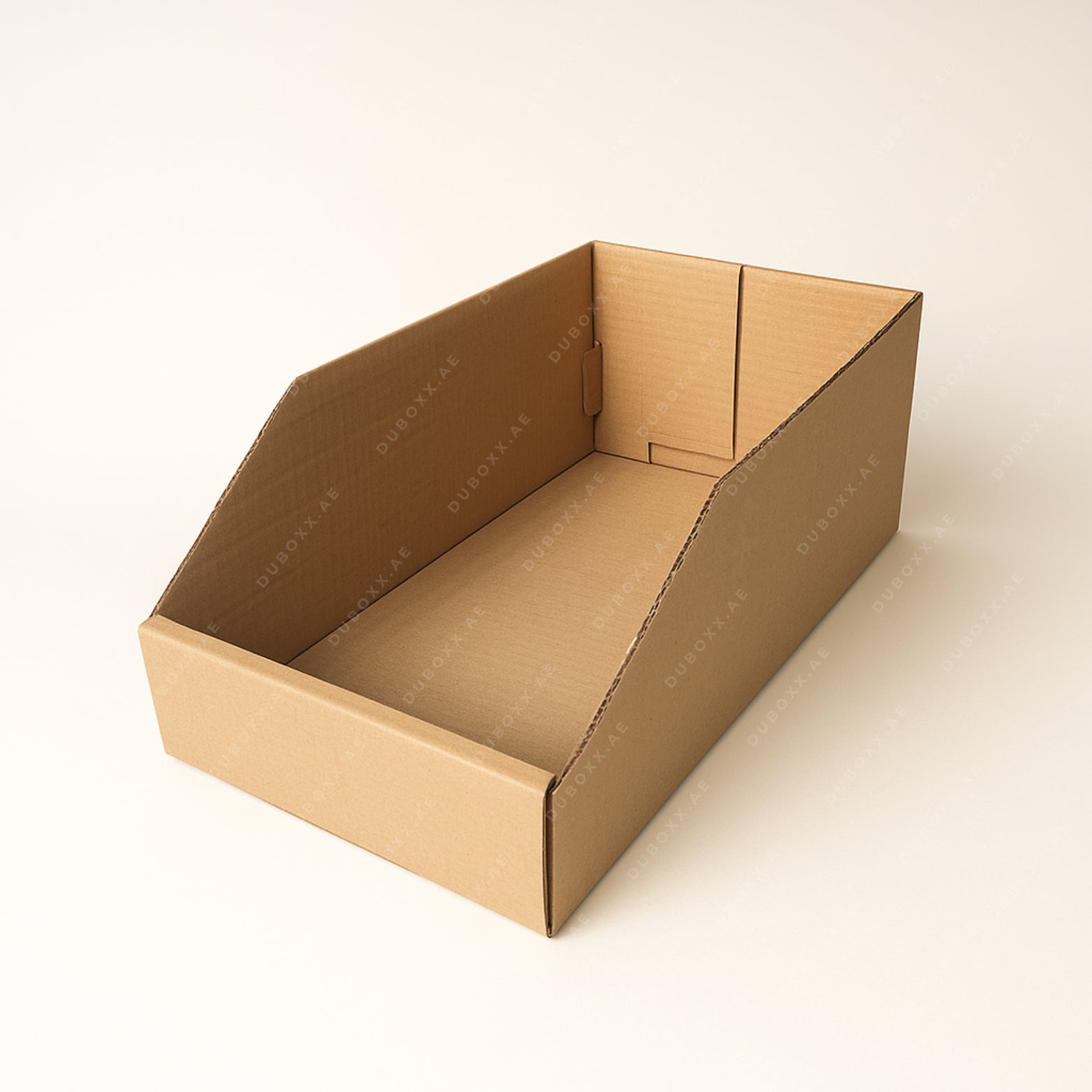 Custom Corrugated Cardboard Storage Bins - 50x30x20 CM-MOQ As low as 1 ...