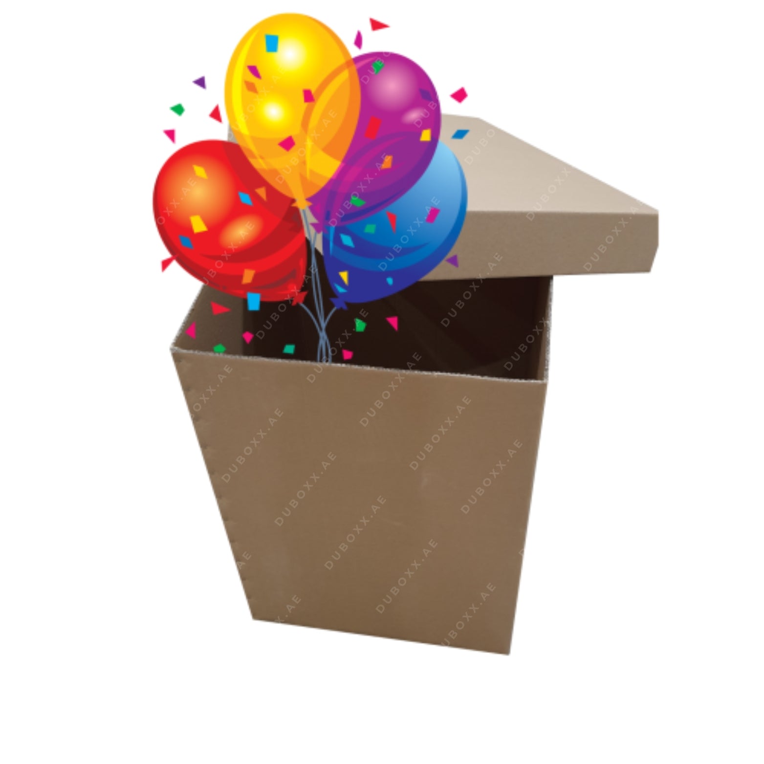 Large Gift Boxes/Surprise Ballon Boxes-5Ply Corrugated – Duboxx ...