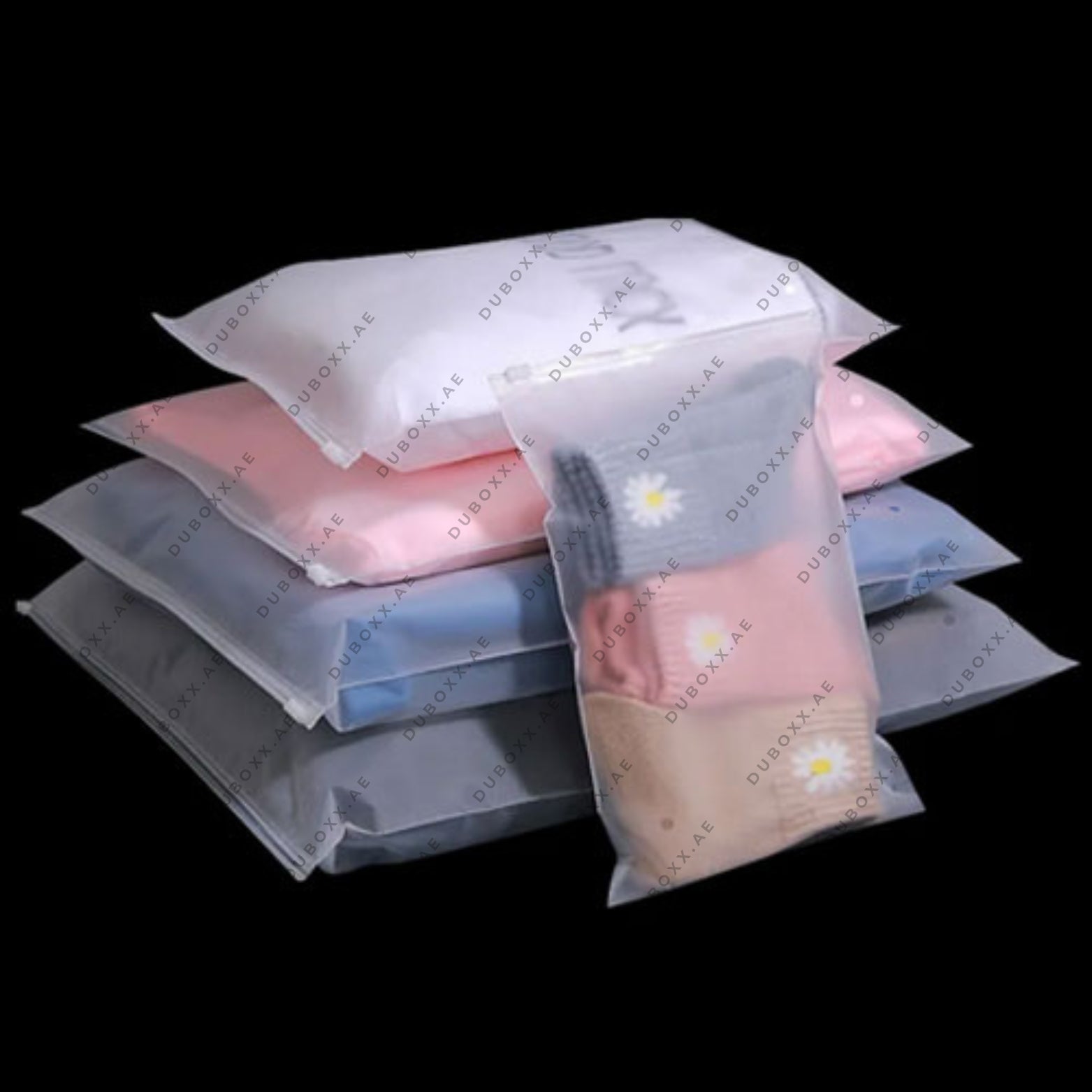 Frosted Zipper Bags-17*25CM/25*30CM/30*40CM/40*50CM – Duboxx Packaging LLC