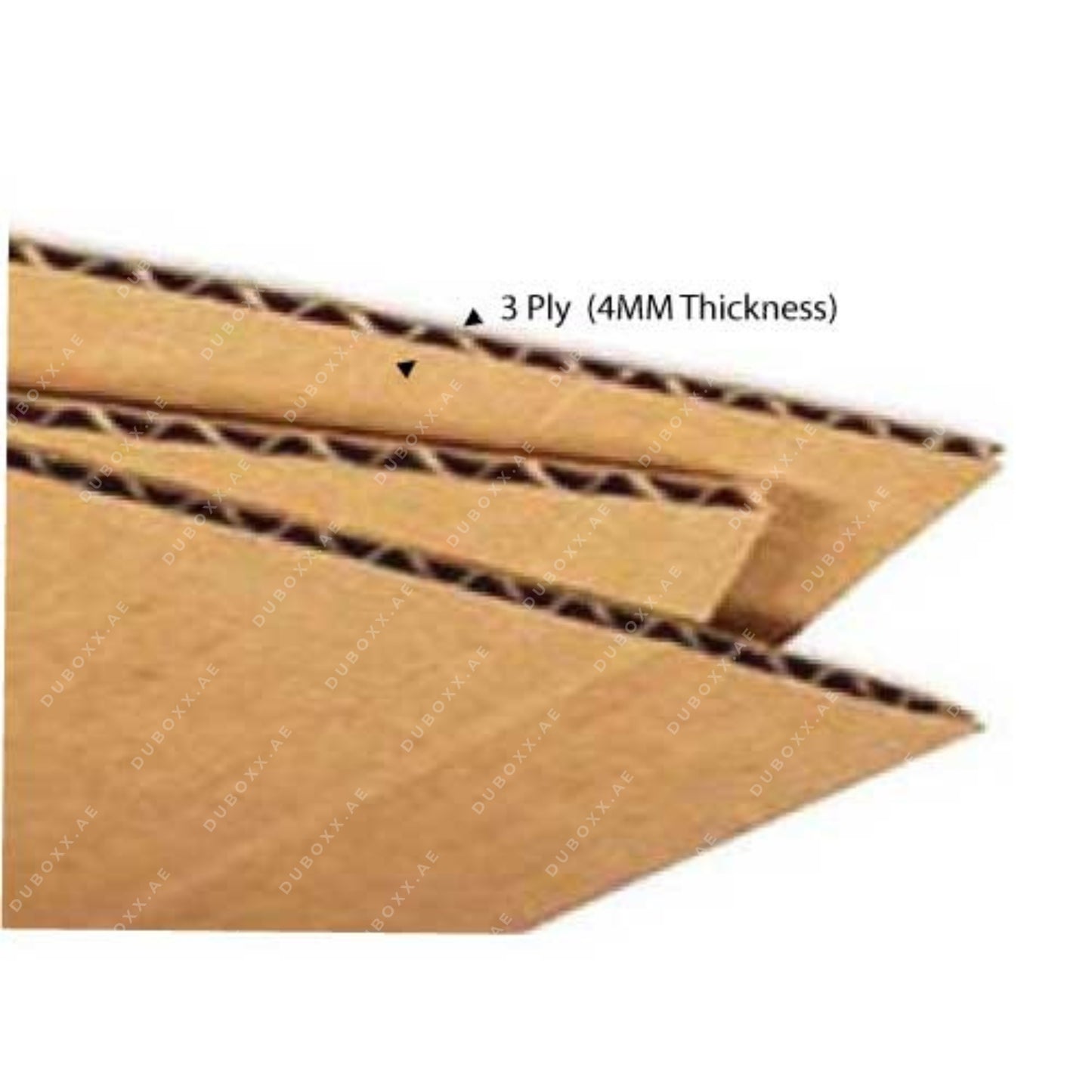 Corrugated Sheets-3Ply 4MM / 5Ply 7MM Thick-120x220CM – Duboxx ...