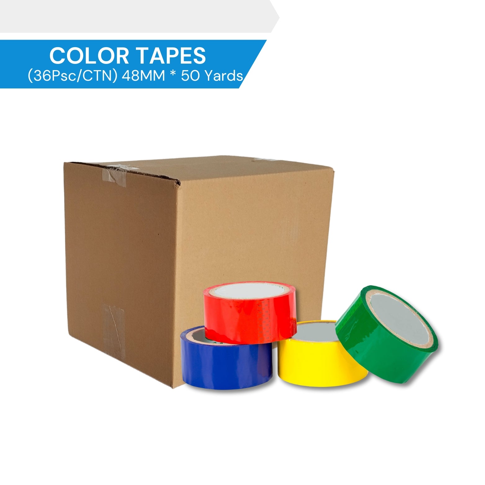 Vibrant Color Tape Set - Durable, Versatile, and Perfect for All Your ...