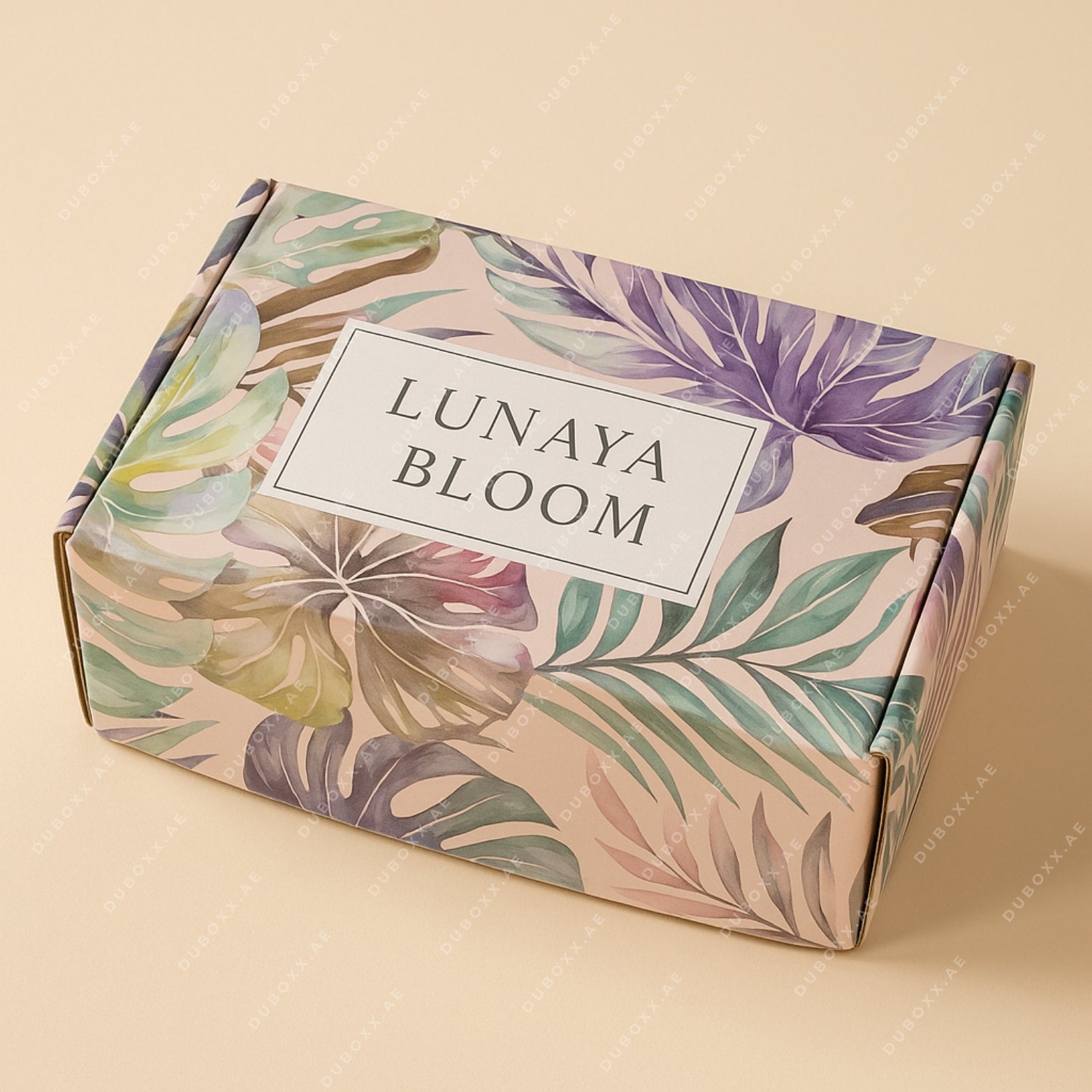 Custom Offset Printed Corrugated Box-34x34x10CM-1000Pcs – Duboxx ...