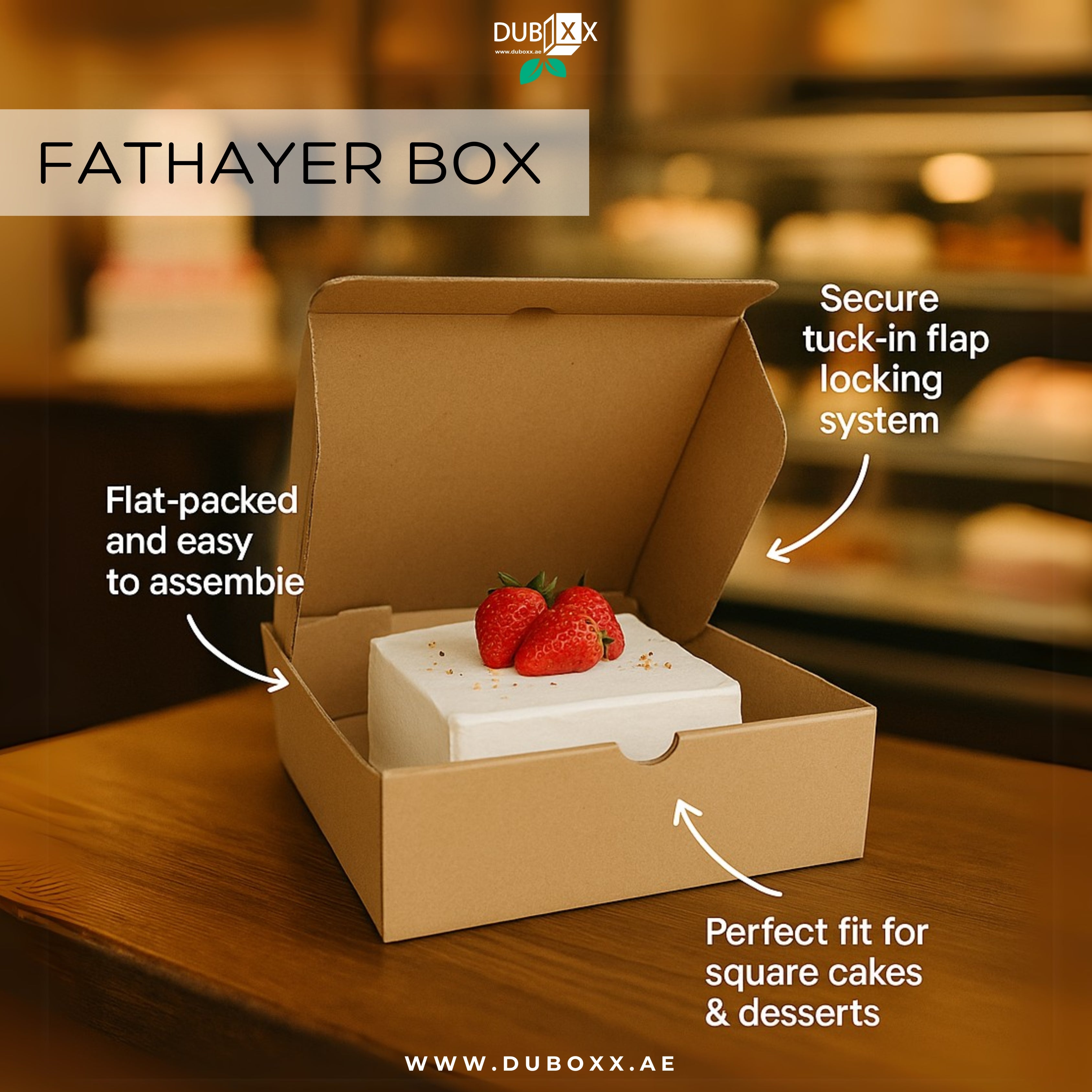 Pizza/Fathayer Box -50 Psc-Brown – Duboxx Packaging LLC