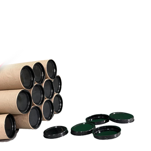 Mailing Tubes With End Caps- 1200MM X 75MM Diameter – Duboxx Packaging LLC